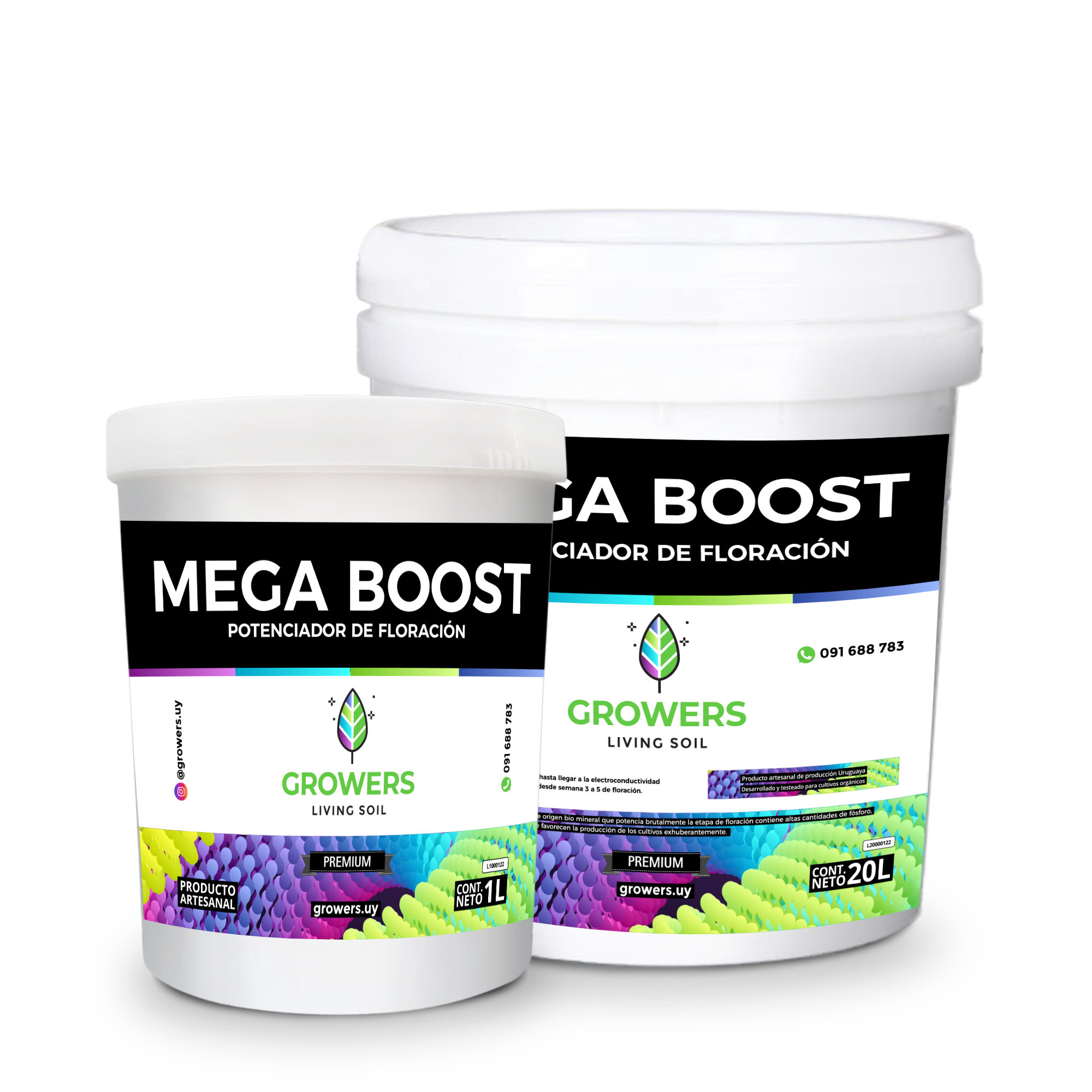 Mega Boost - Potenciador de Floración GROWERS
